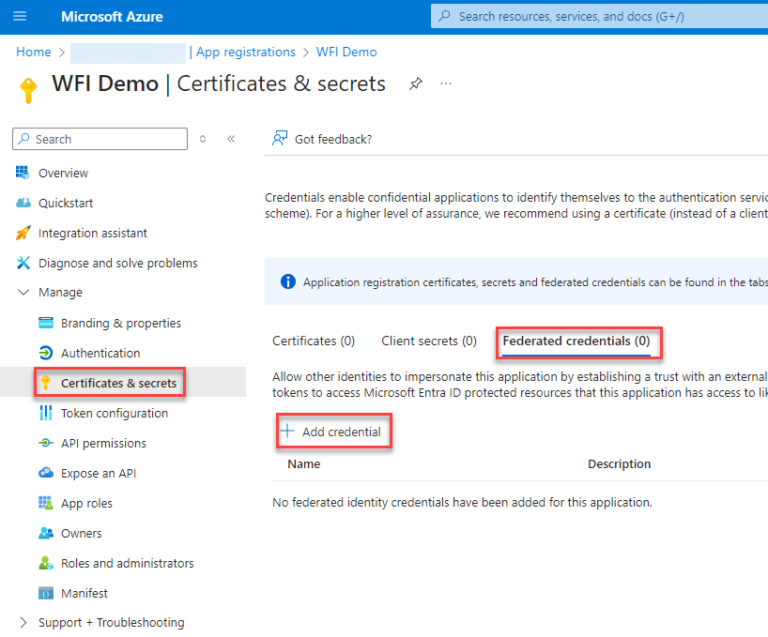 Set up Workload Identity federation for ADO Connection » Benedikt's Power Platform Blog